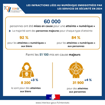Info rapide n°48 - Les infractions liées au numérique enregistrées par ...